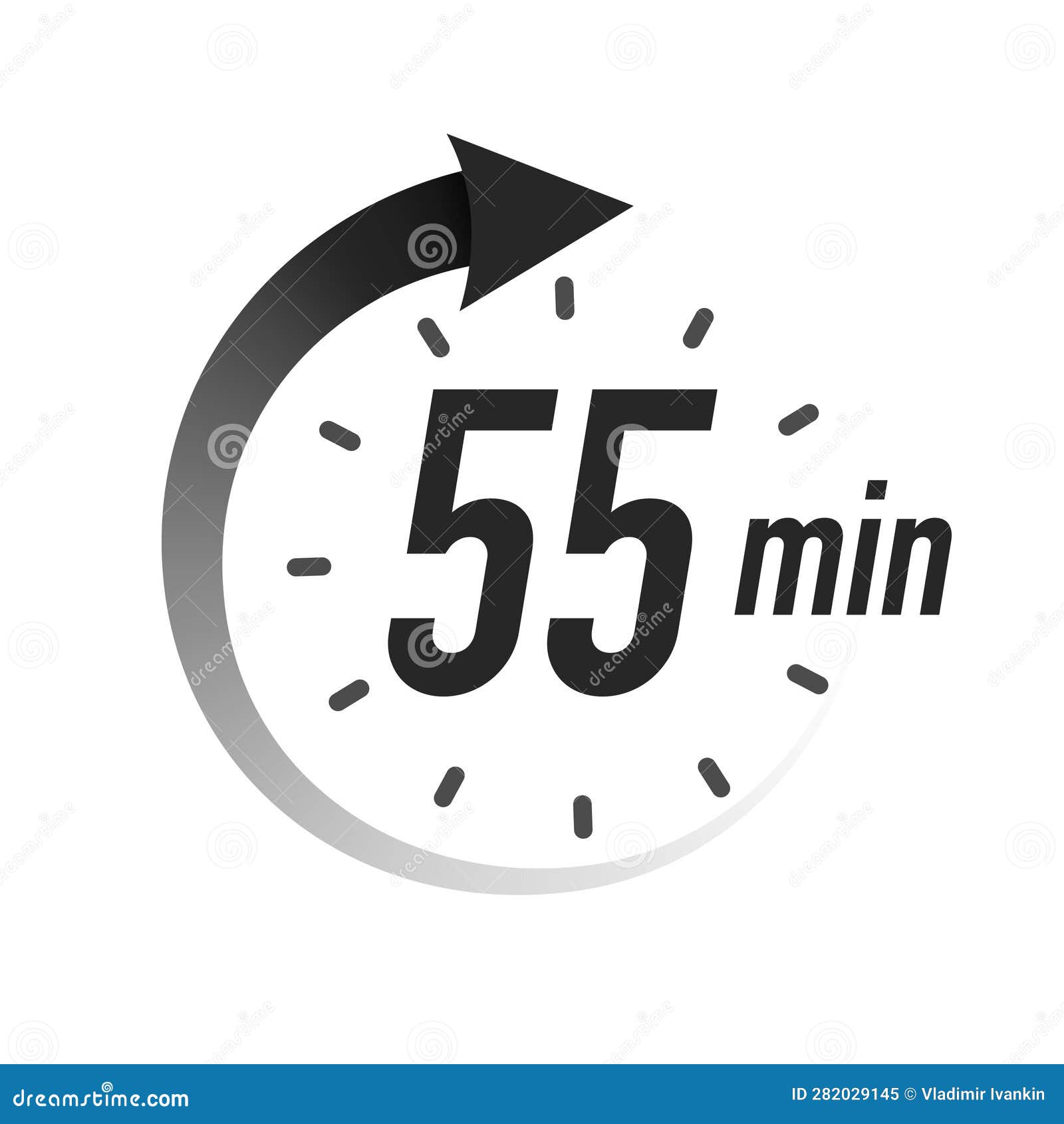 55 Timer Minutes Symbol Black Style Stock Vector - Illustration of ... 55 Timer Minutes Symbol Black Style Stock Vector - Illustration of ...