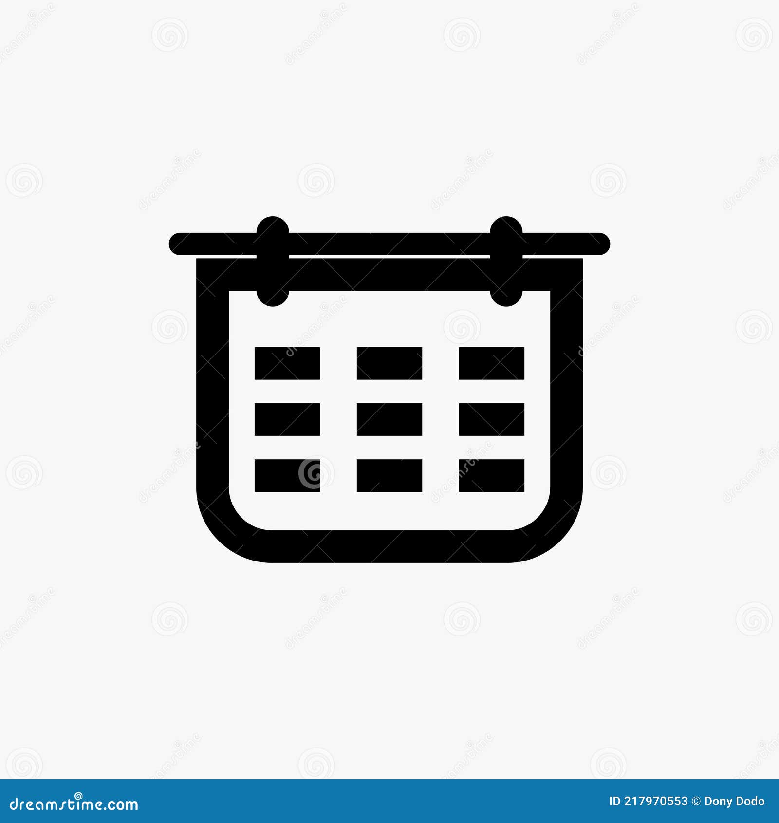 Timer Schedule Icon. Calender Icon in Trendy Flat Style Isolated on ...