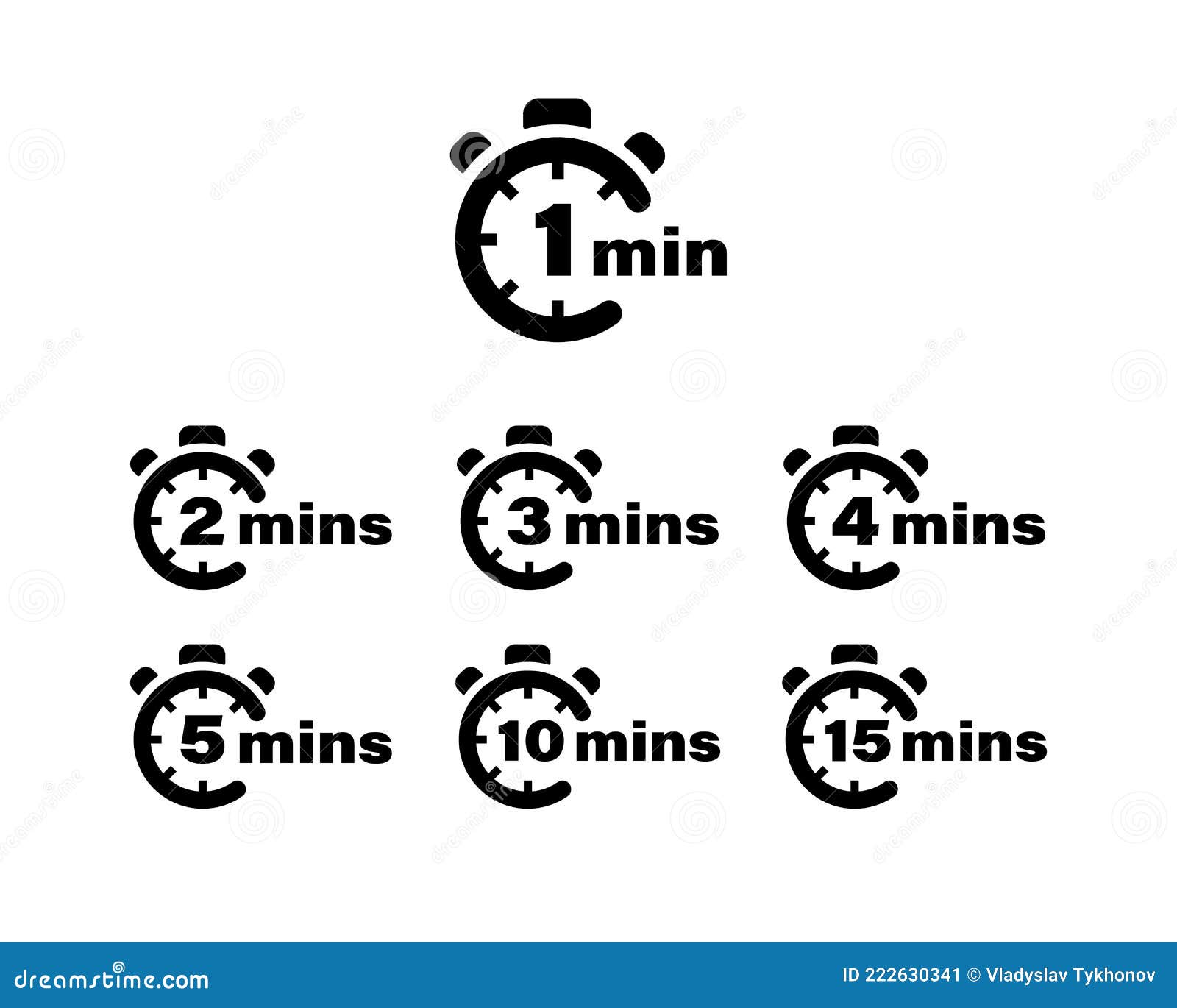 Timer Vector Icons. 1, 2, 3, 4, 5, 10 and 15 Minutes Stopwatch Symbols ... Timer Vector Icons. 1, 2, 3, 4, 5, 10 and 15 Minutes Stopwatch Symbols ...
