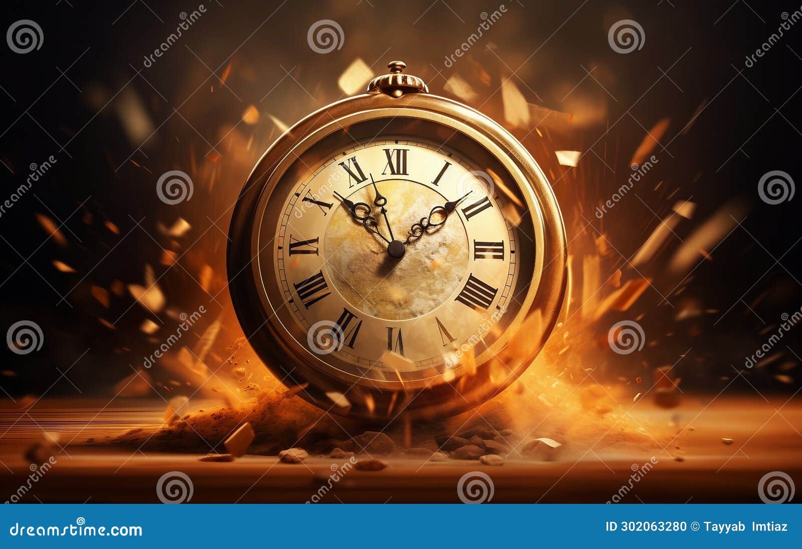 Times Essence in Ultra-Realistic Glory Design Isolated on Transparent ...