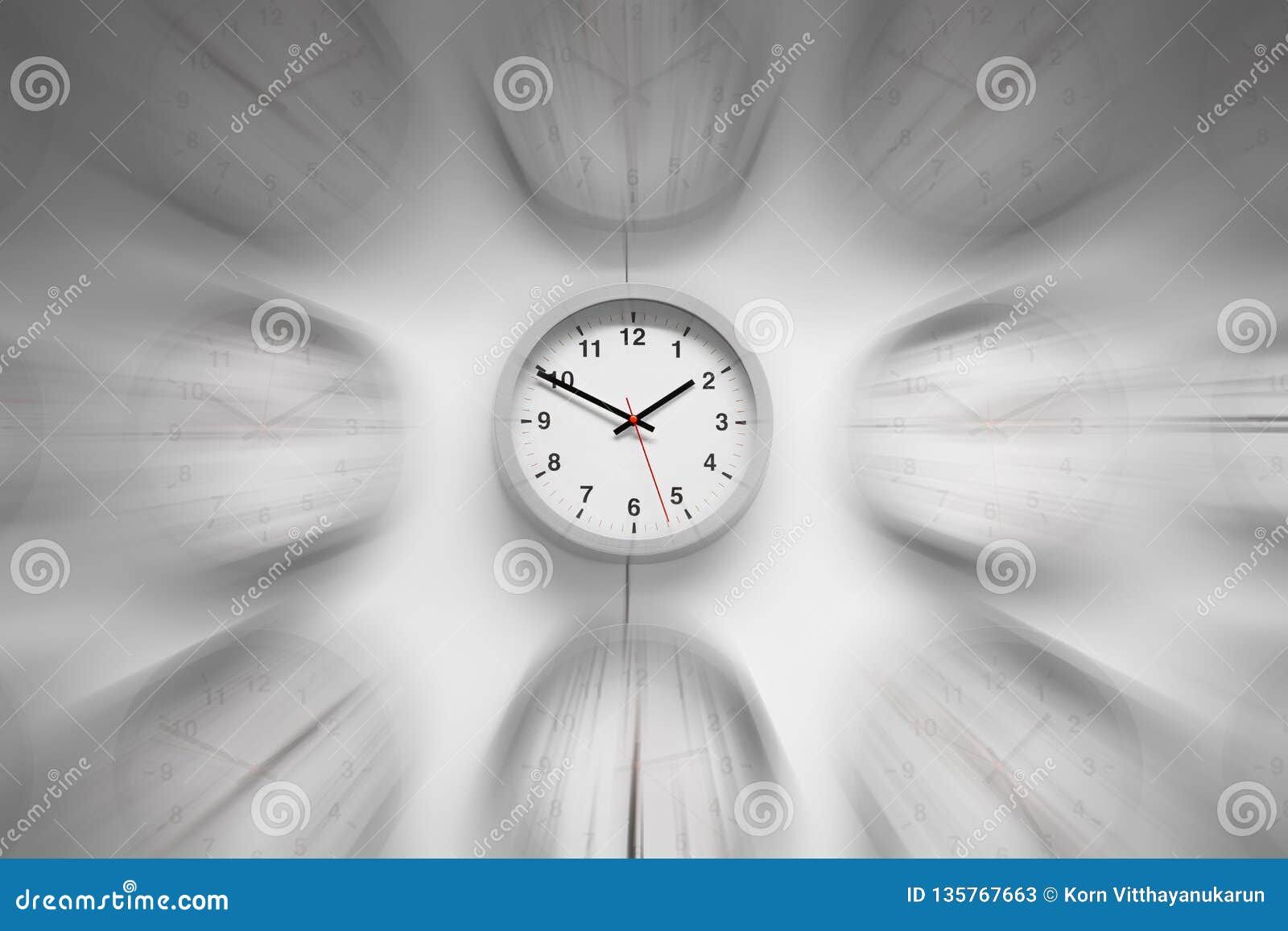 Times Fast Speed Running Working Hours Zoom Blur Stock Image - Image of ...
