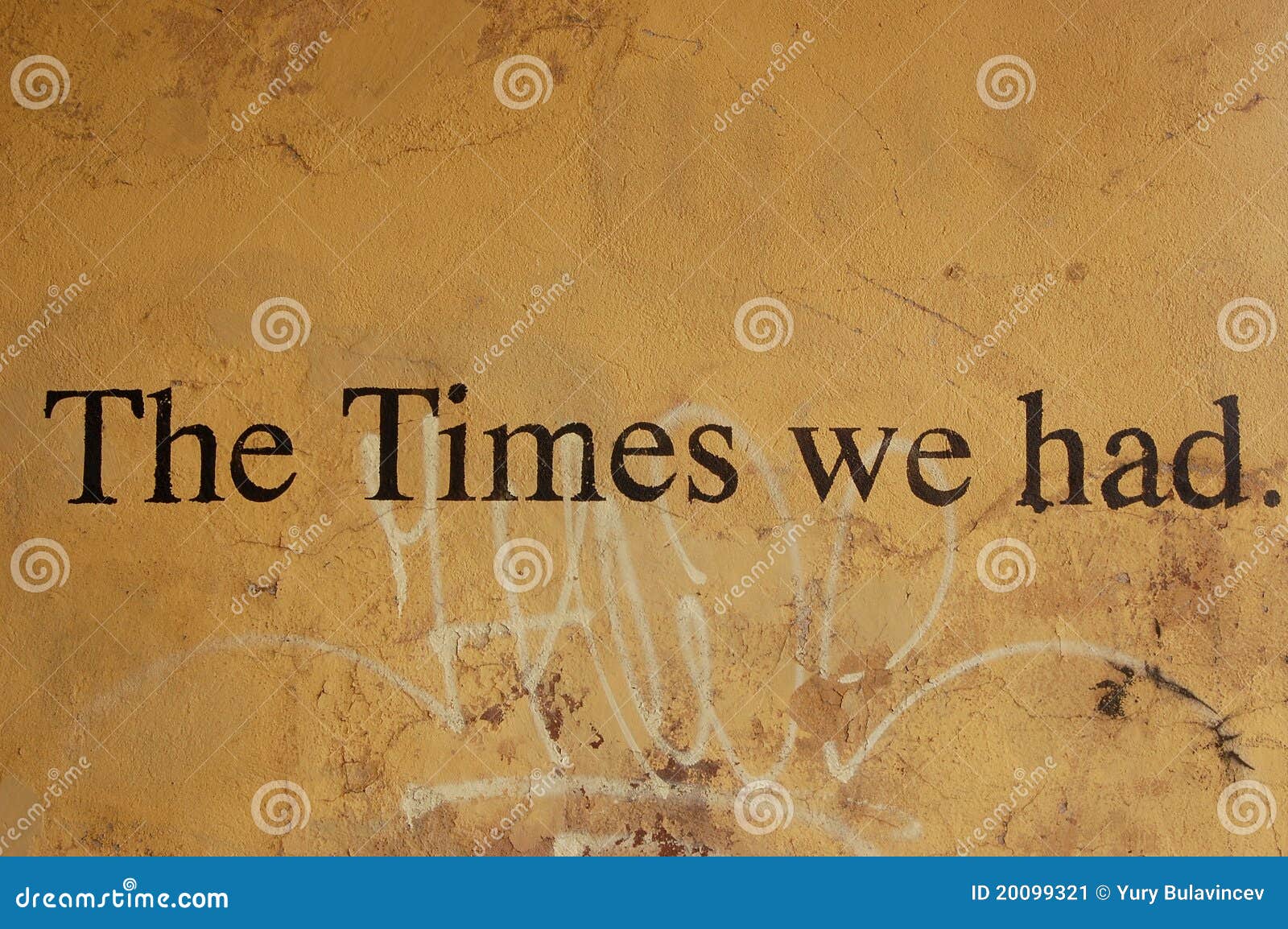 The times we had. stock illustration. Illustration of title - 20099321