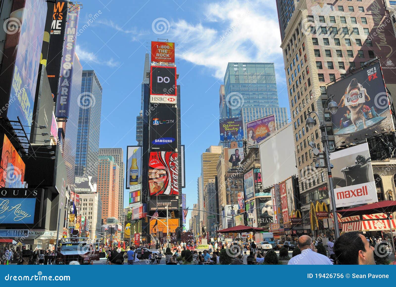 Times Square editorial photo. Image of times, city, destination - 19426756