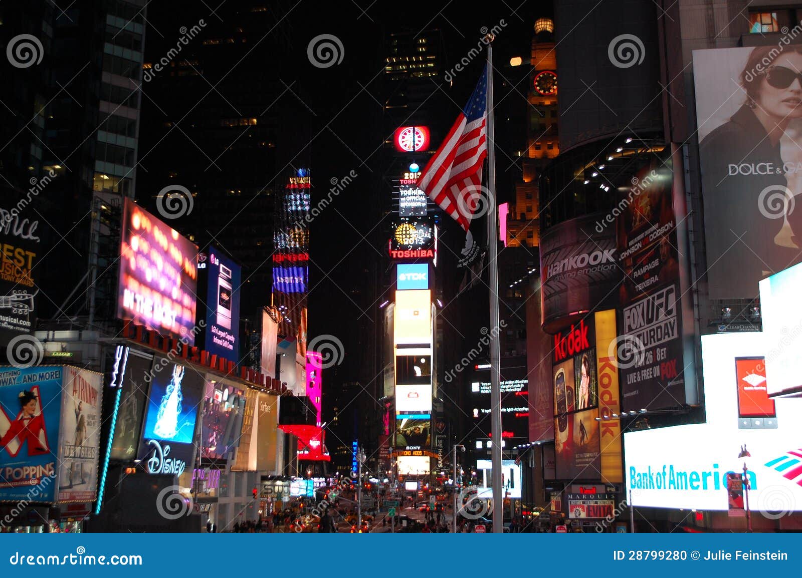 Times Square immagine editoriale. Immagine di città, manhattan - 28799280