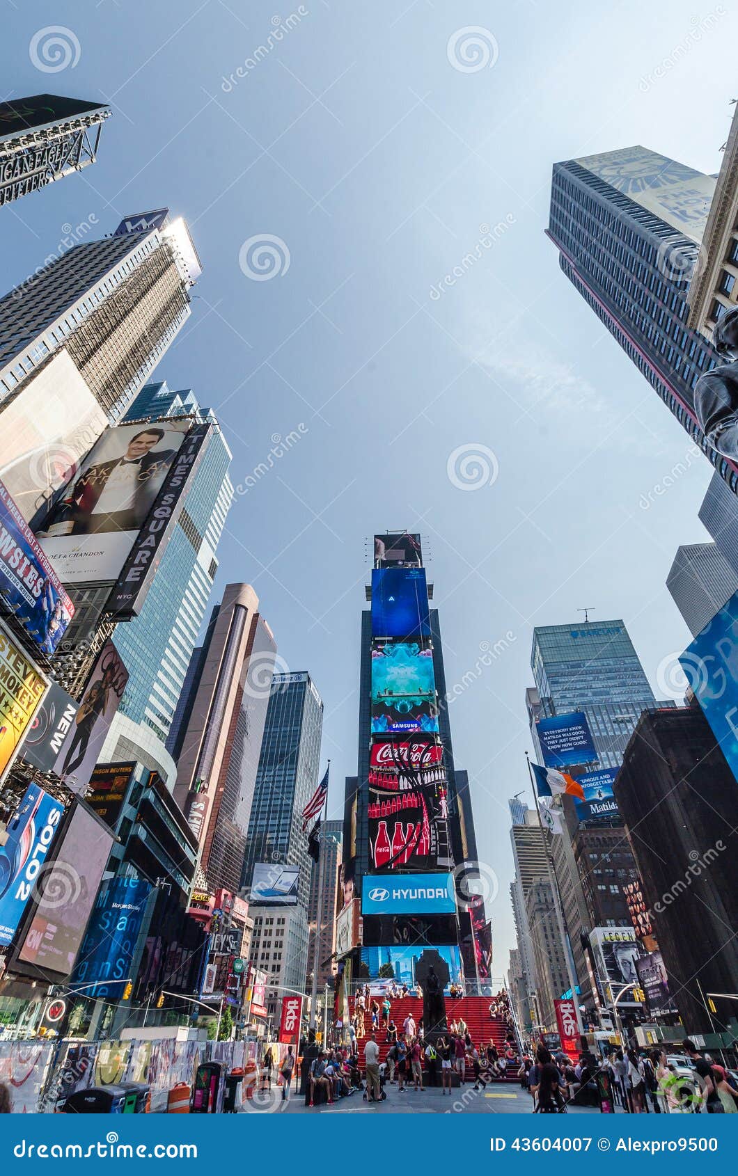 Times Square fotografia editoriale. Immagine di esterno - 43604007