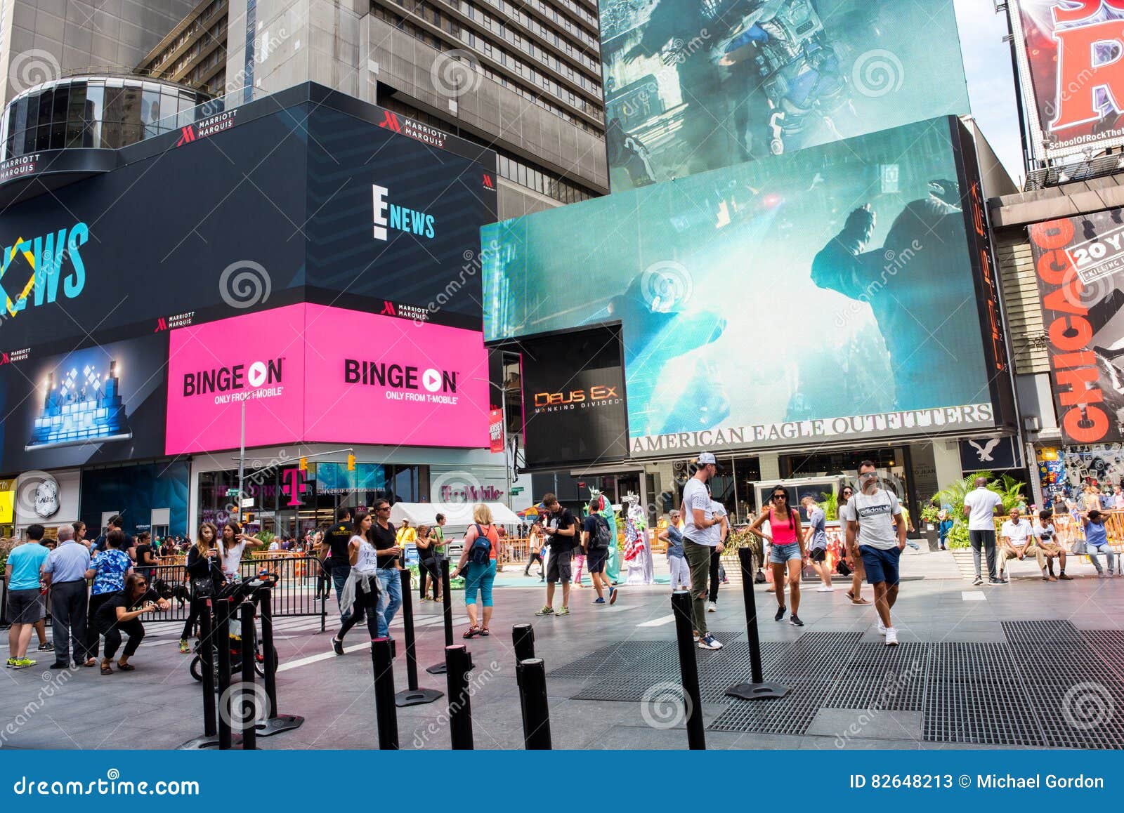 Times Square fotografia stock editoriale. Immagine di depositi - 82648213