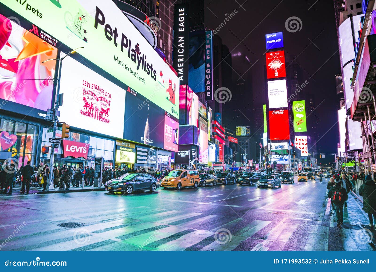 Times square editorial photography. Image of broadway - 171993532