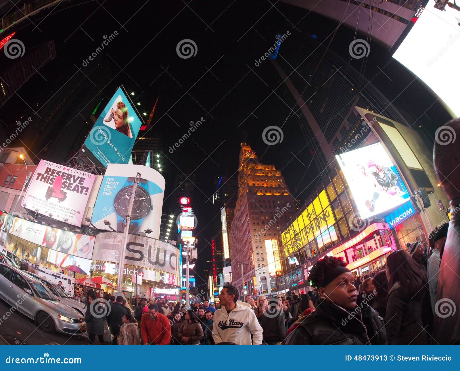 Times Square Crossroads editorial stock photo. Image of manhatten ...