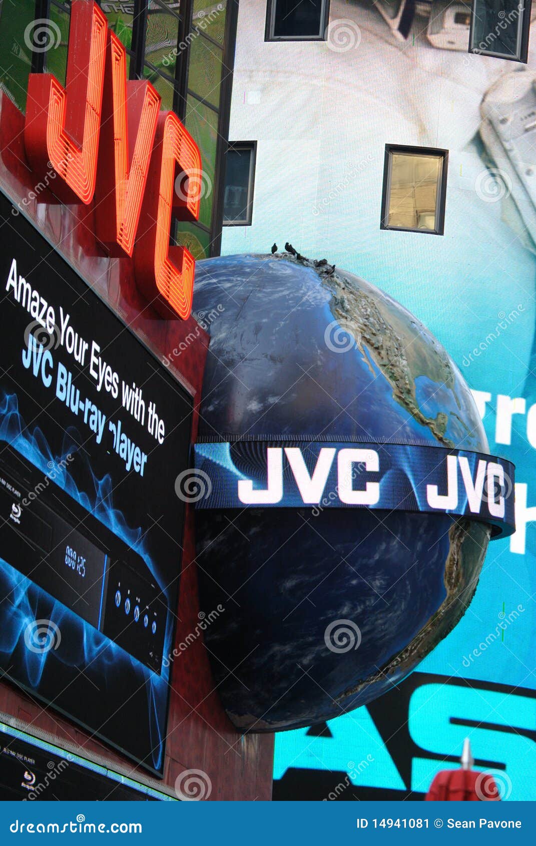 Times Square de JVC foto editorial. Imagen de luces, alto - 14941081