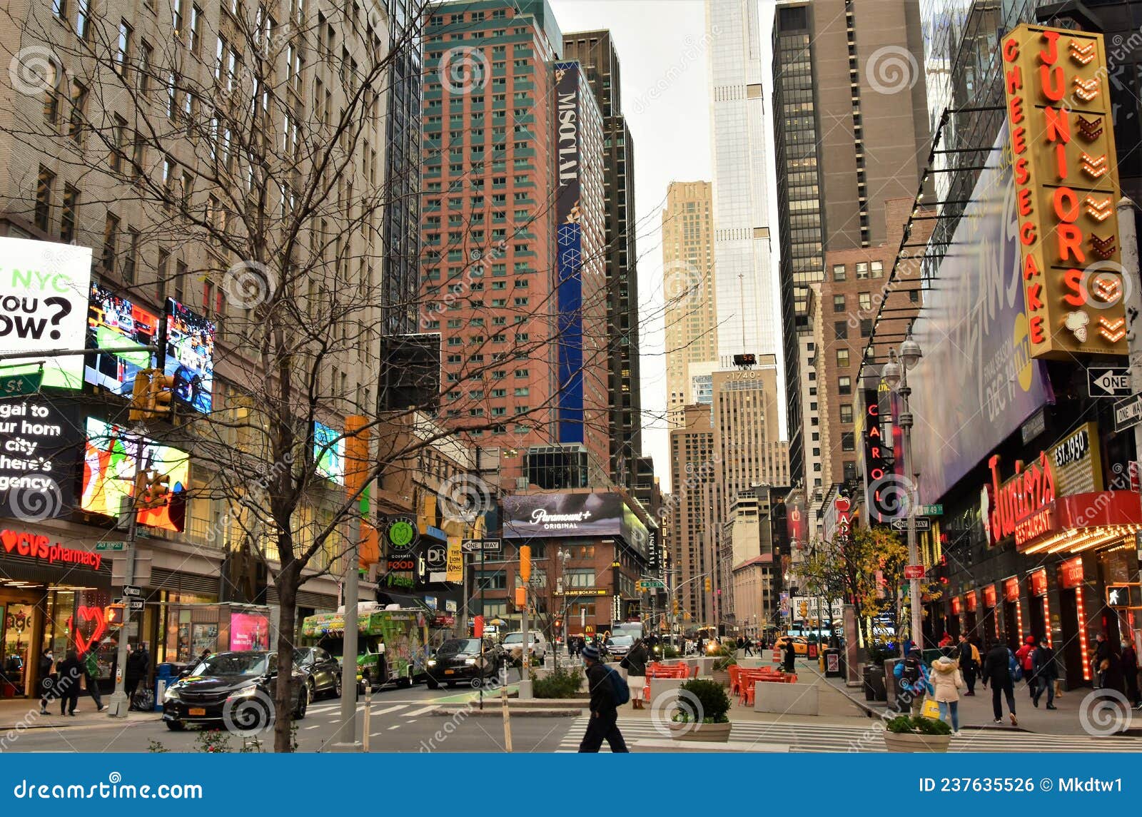Times Square in December New York City Editorial Photo - Image of ...
