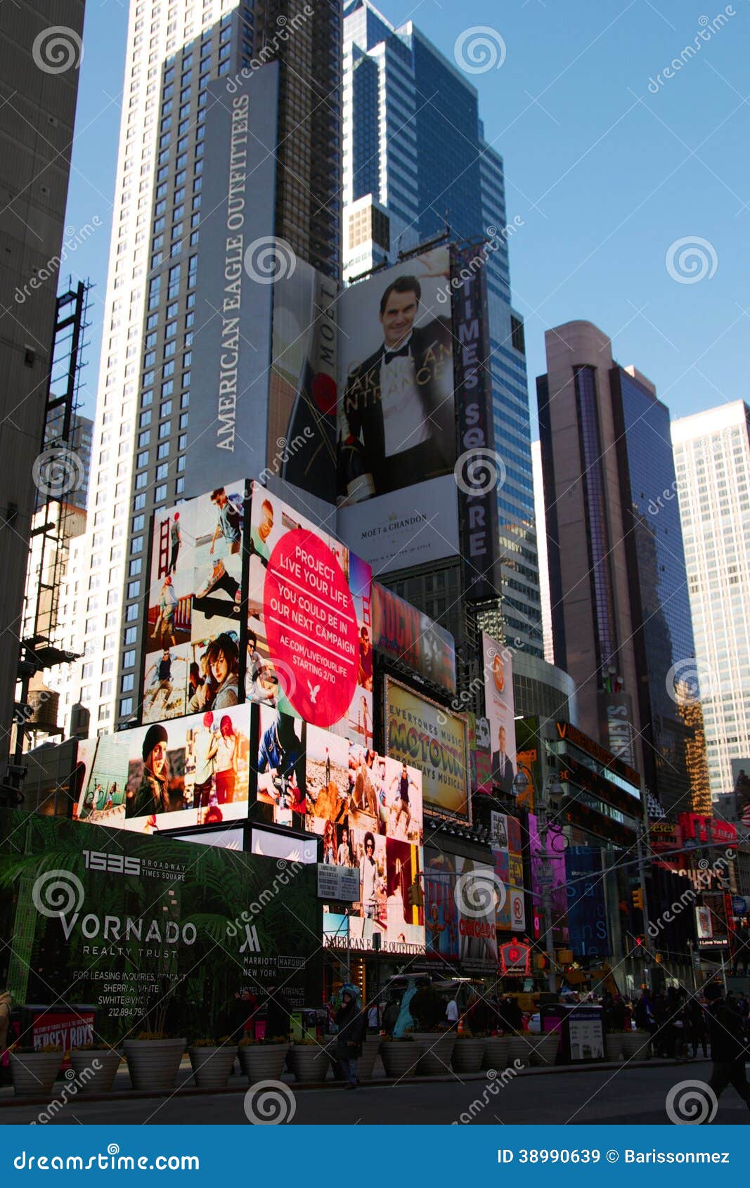 Times Square editorial stock image. Image of illuminated - 38990639