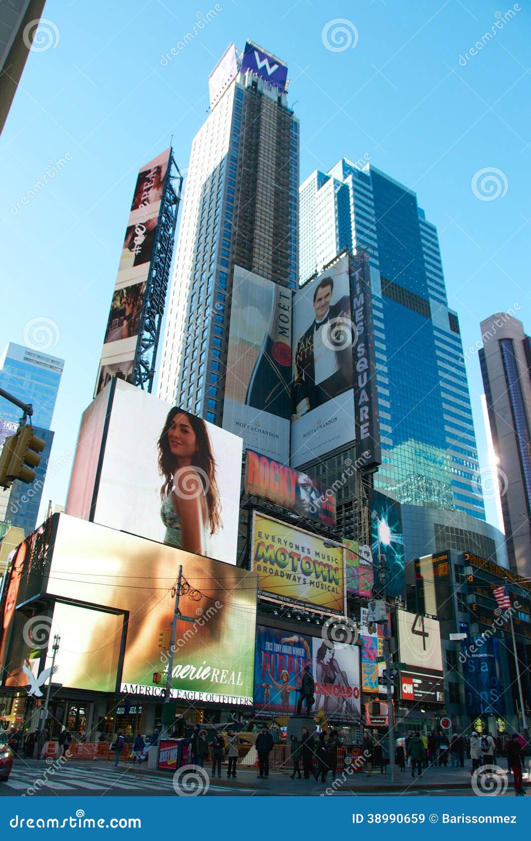 Times Square editorial stock image. Image of metropolis - 38990659