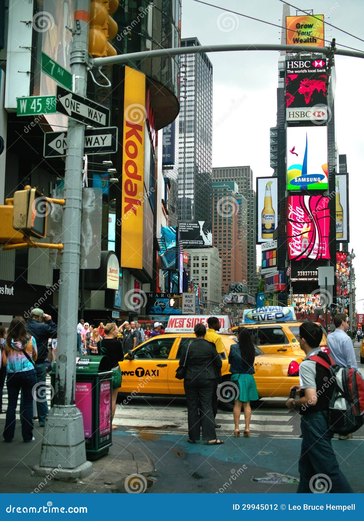 Times Square Intersection, New York, USA Editorial Photography - Image ...