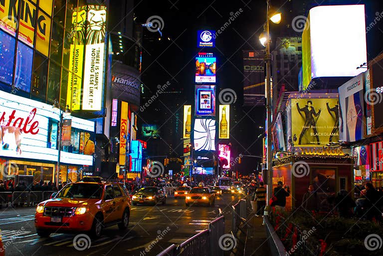 Times Square, Manhattan, NYC Editorial Photography - Image of kodak ...