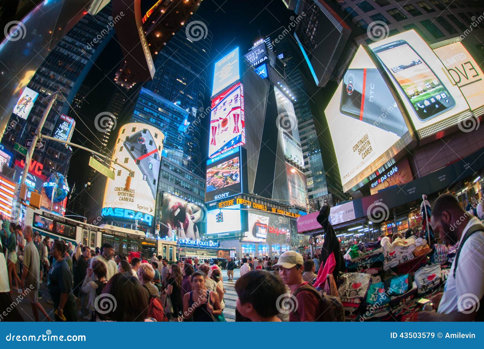 Times Square editorial stock image. Image of night, square - 43503579