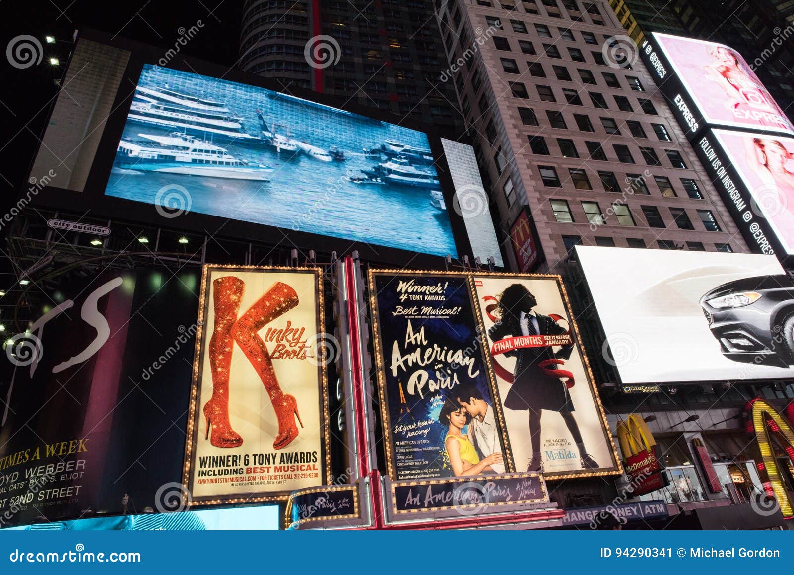 Times Square, New York City Fotografia Editoriale - Immagine di turisti ...