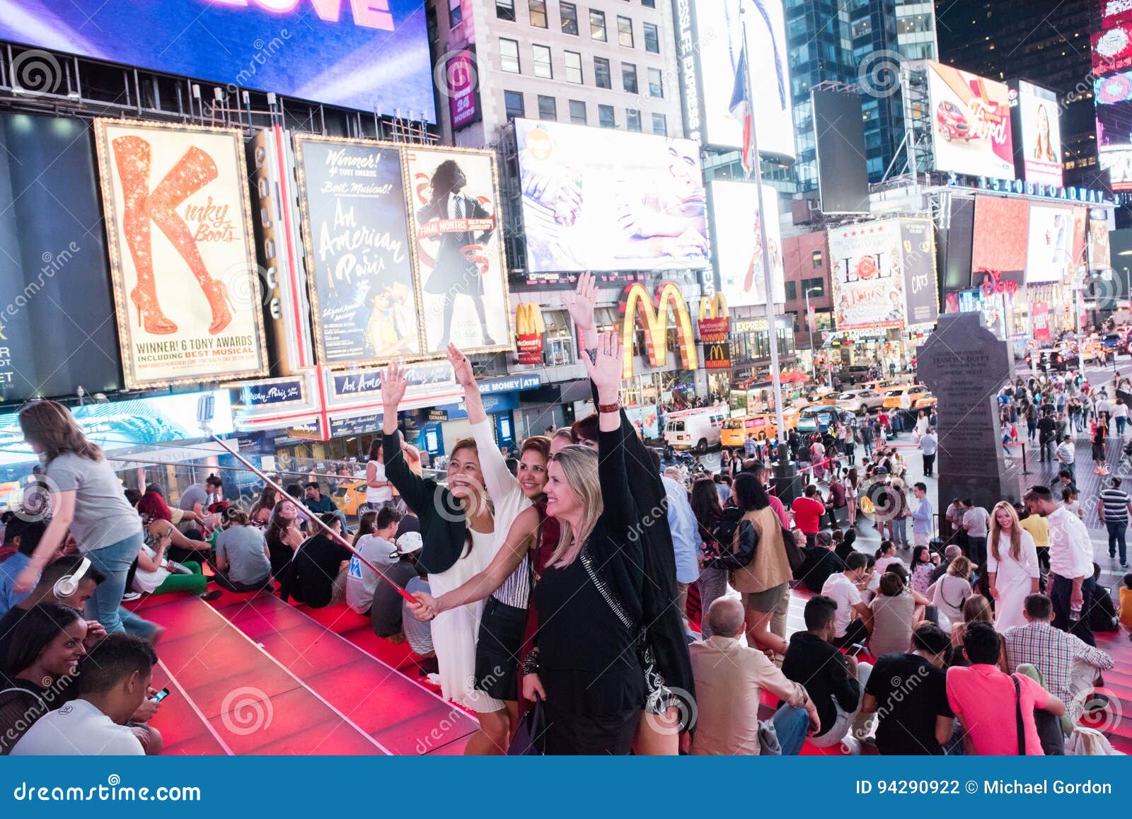 Times Square, New York City Fotografia Editoriale - Immagine di ...