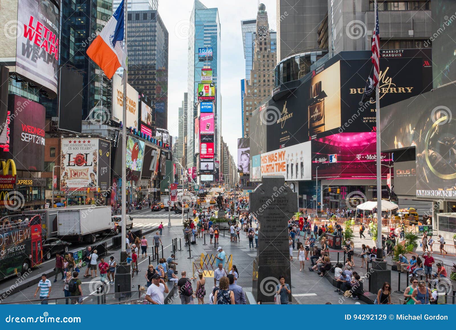 Times Square, New York City Immagine Stock Editoriale - Immagine di ...