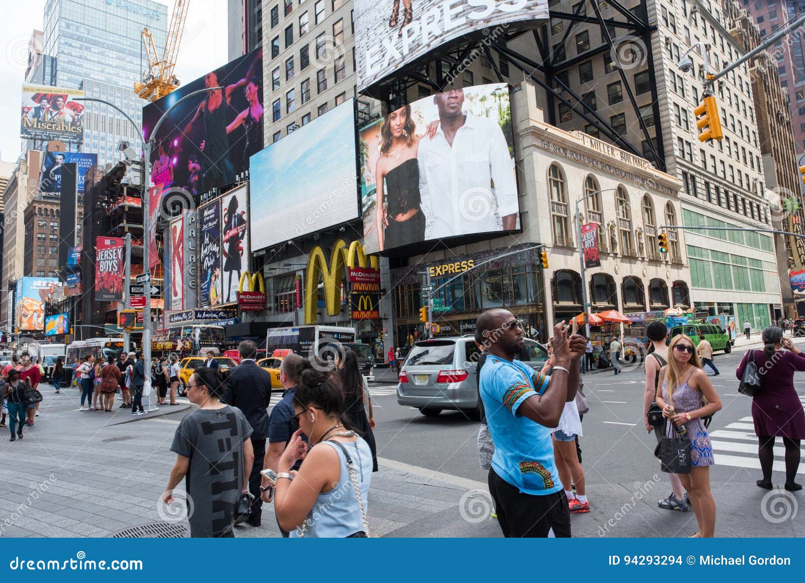 Times Square, New York City Immagine Stock Editoriale - Immagine di ...