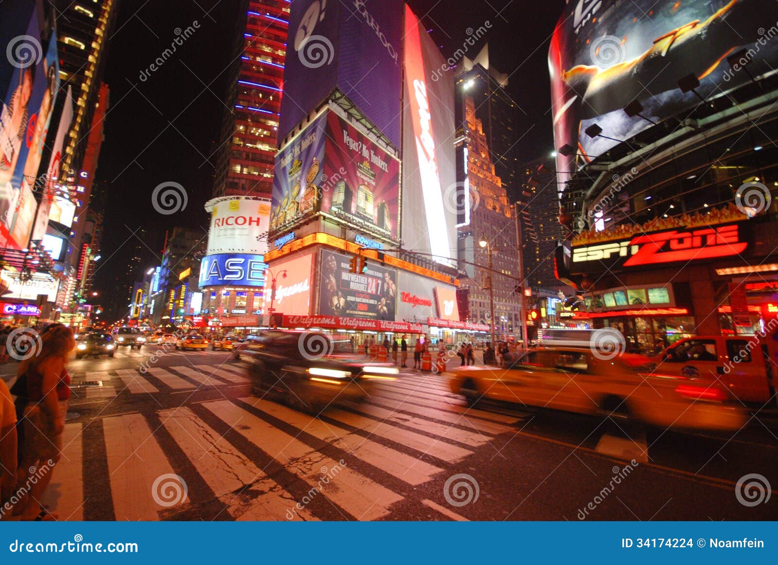 Times Square - New York City Editorial Stock Image - Image of ...