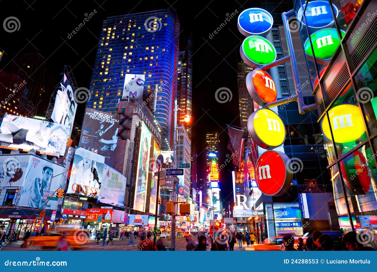 Times Square, New York City, S.U.a. Fotografia Stock Editoriale ...