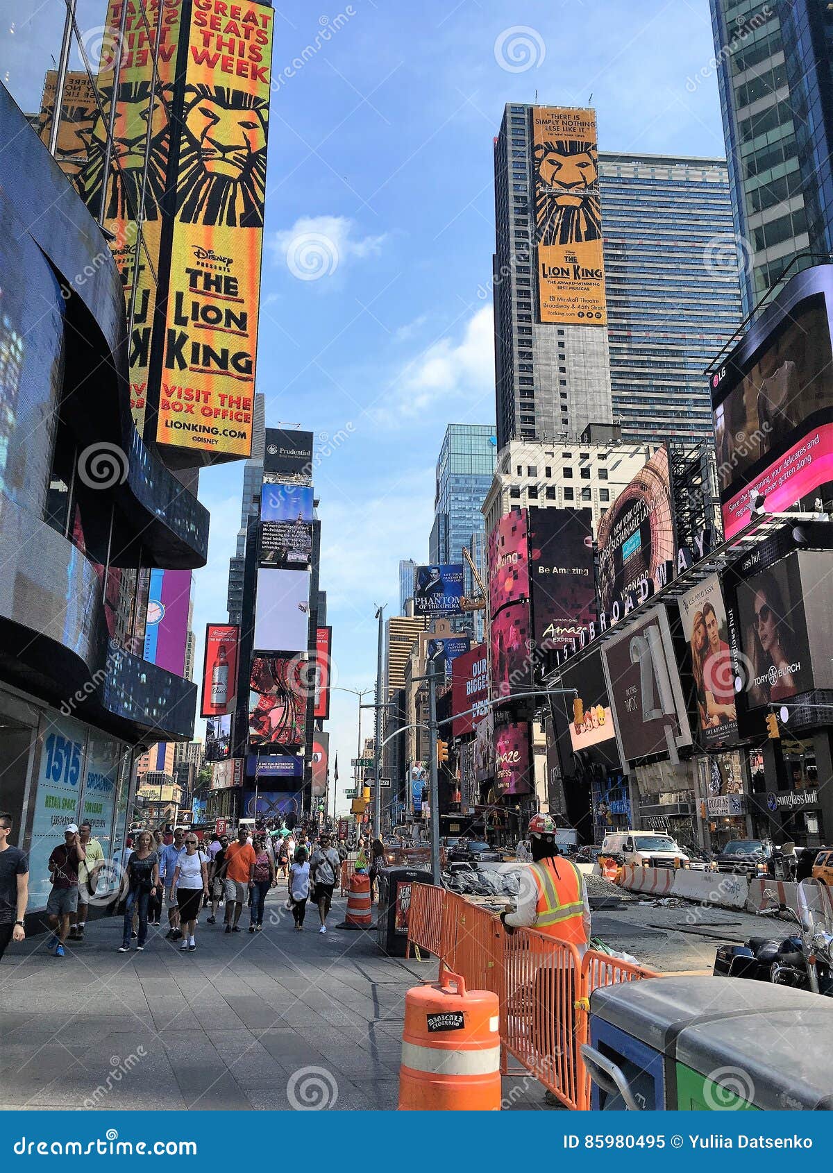 Times square , New York editorial image. Image of america - 85980495