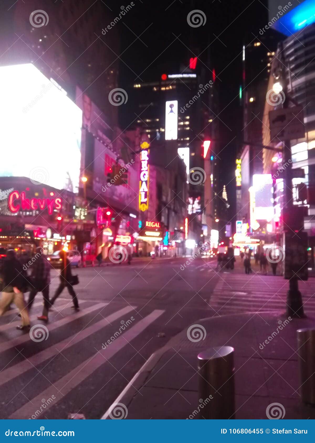 Times Square, NYC editorial image. Image of square, traffic - 106806455