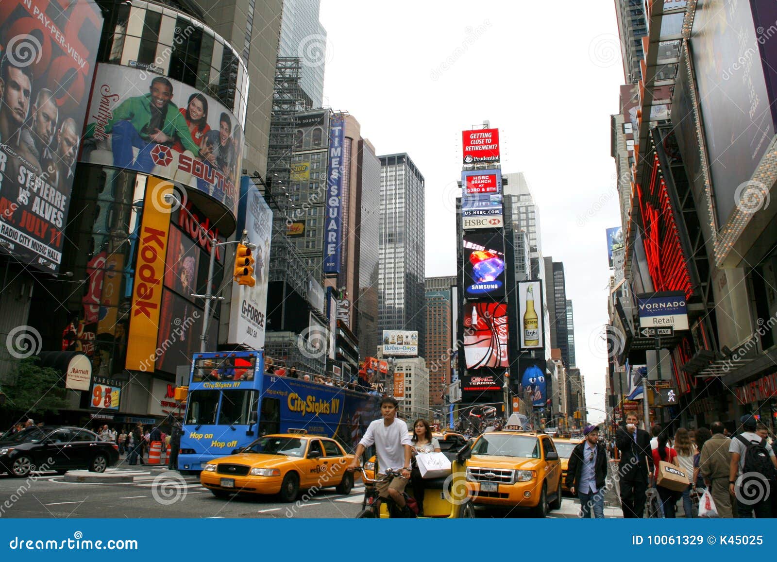 Times Square, NYC editorial stock image. Image of american - 10061329