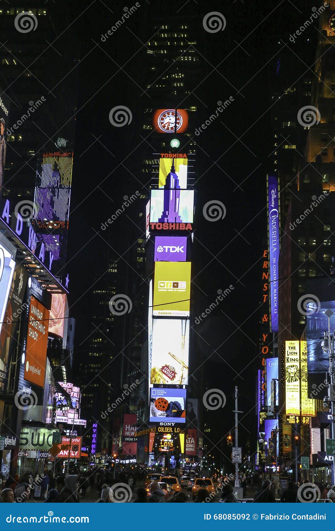 Times Square editorial photography. Image of world, times - 68085092