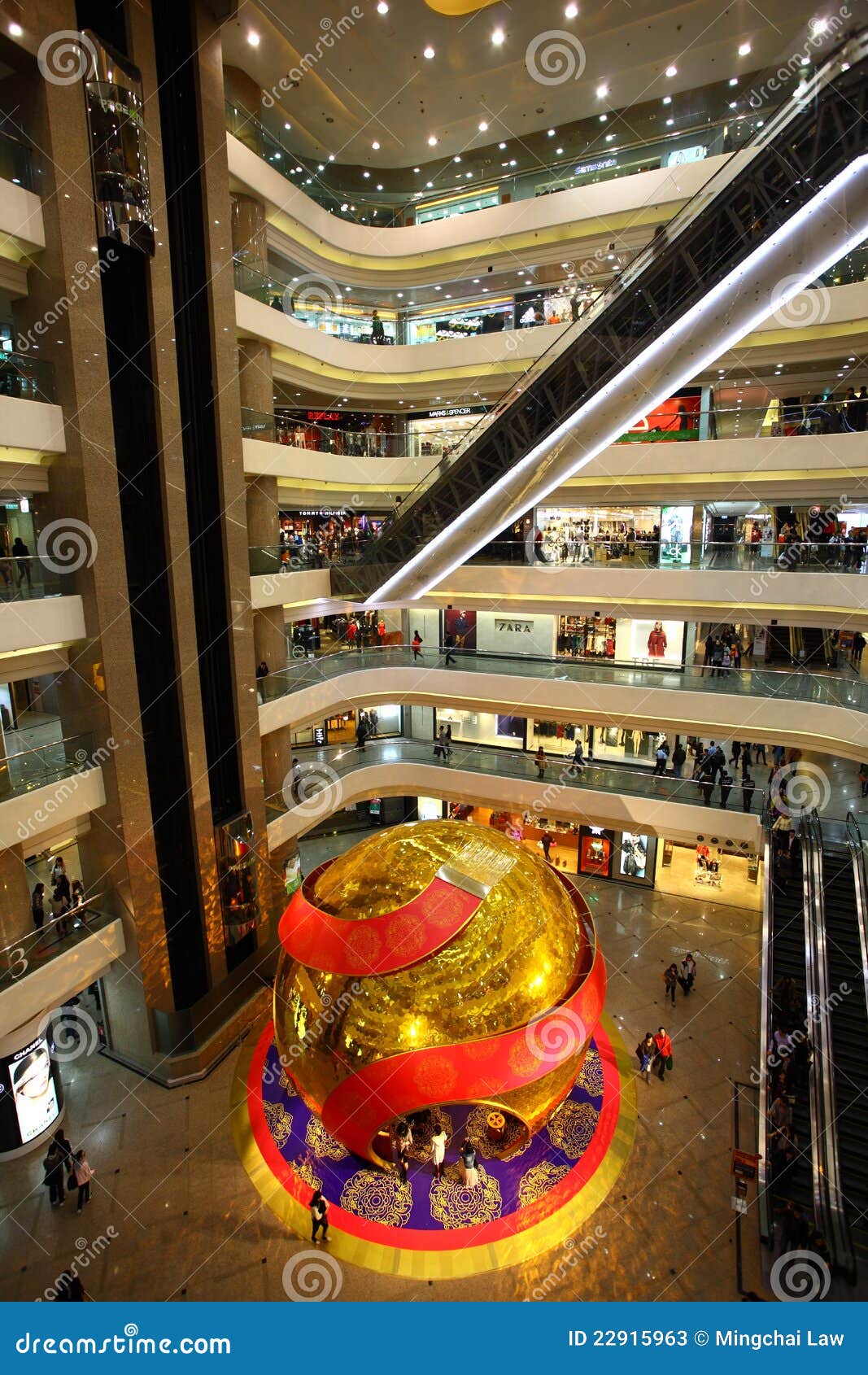 Times Square Shopping Mall - Hong Kong Editorial Stock Photo - Image of ...