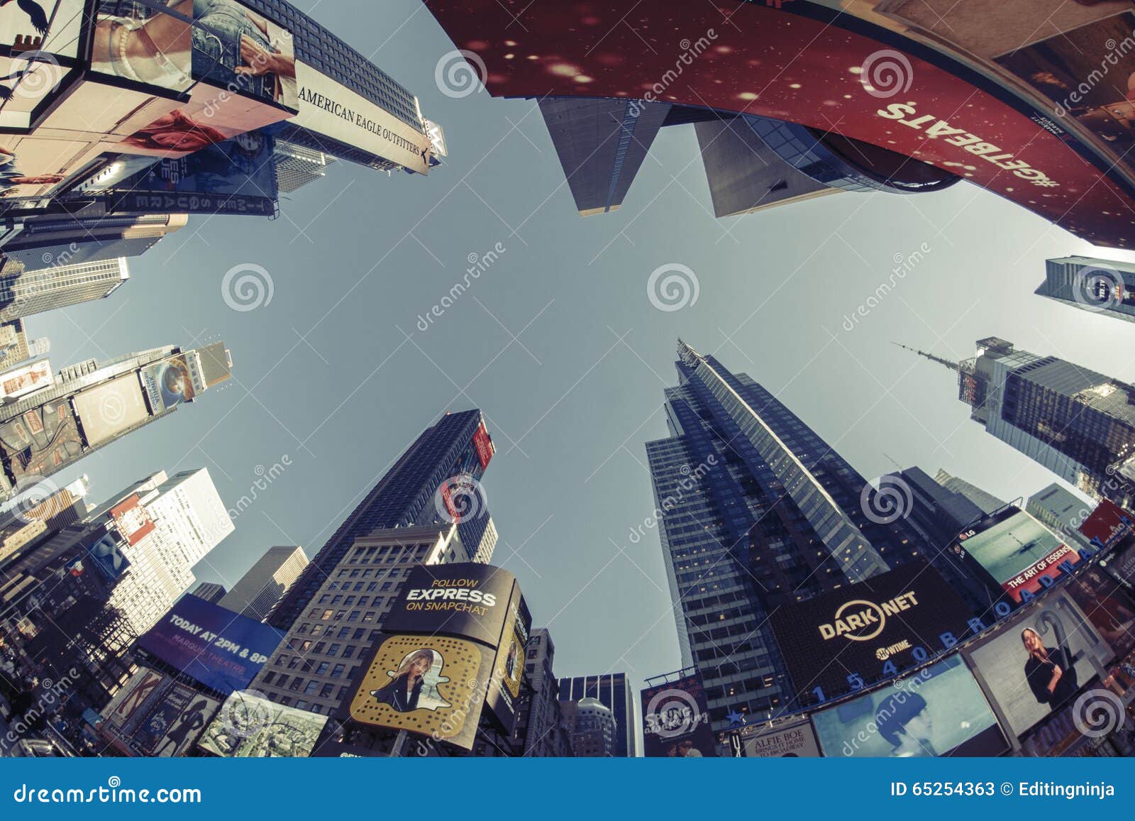 Times Square editorial stock photo. Image of station - 65254363