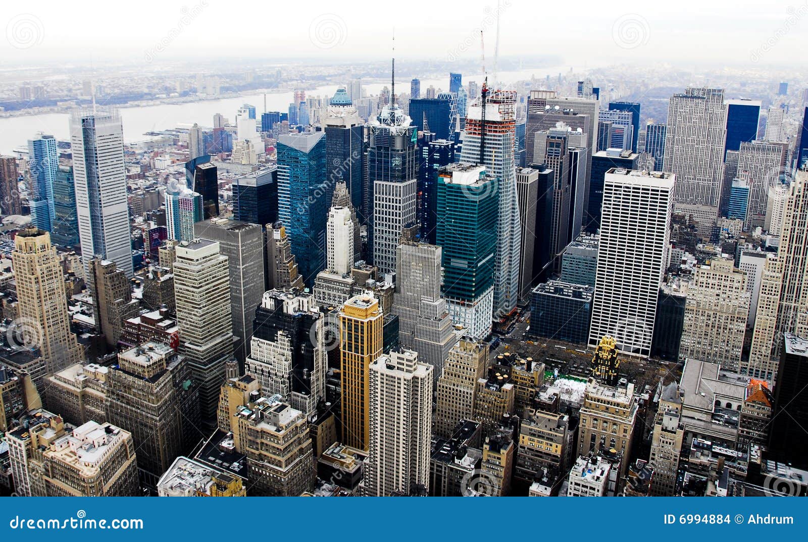 Times Square Skyline stock photo. Image of rockefeller - 6994884