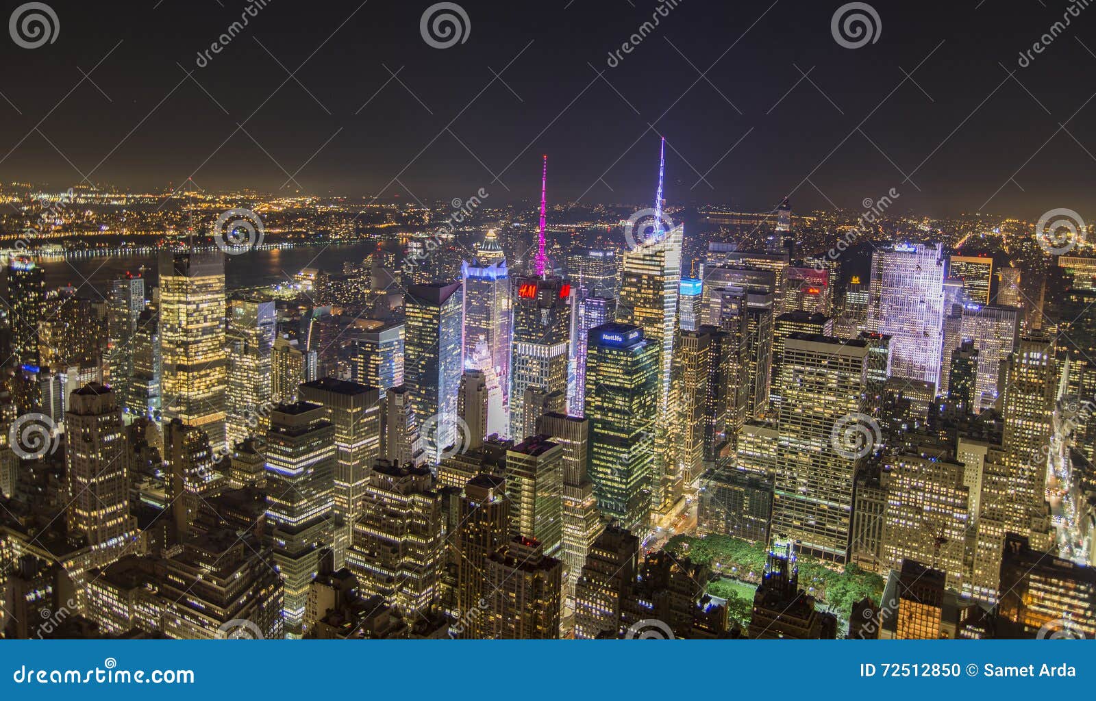 Times Square editorial image. Image of skyline, night - 72512850