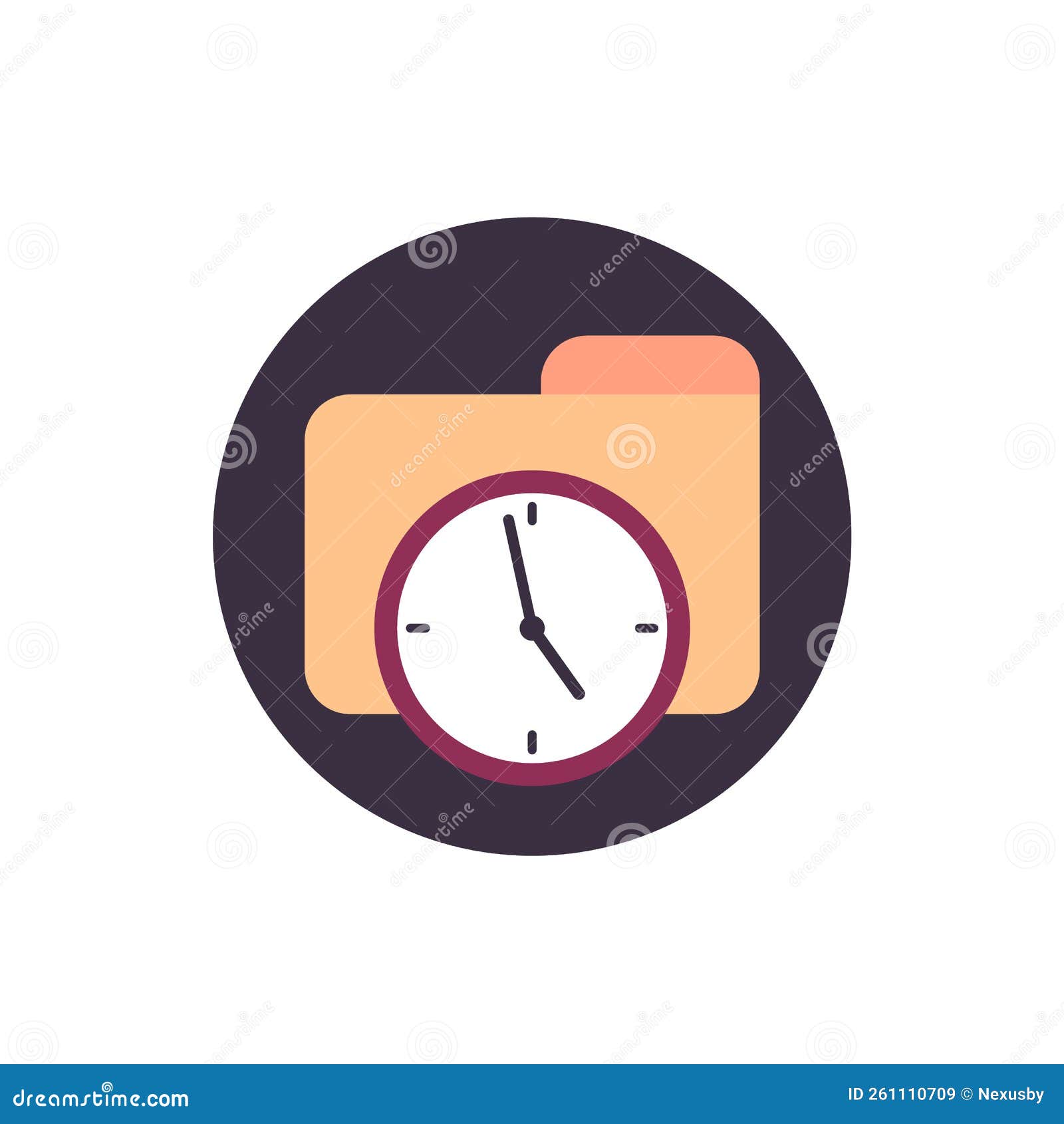 Timesheet Vector Infographic In Minimal Outline Style | CartoonDealer ...