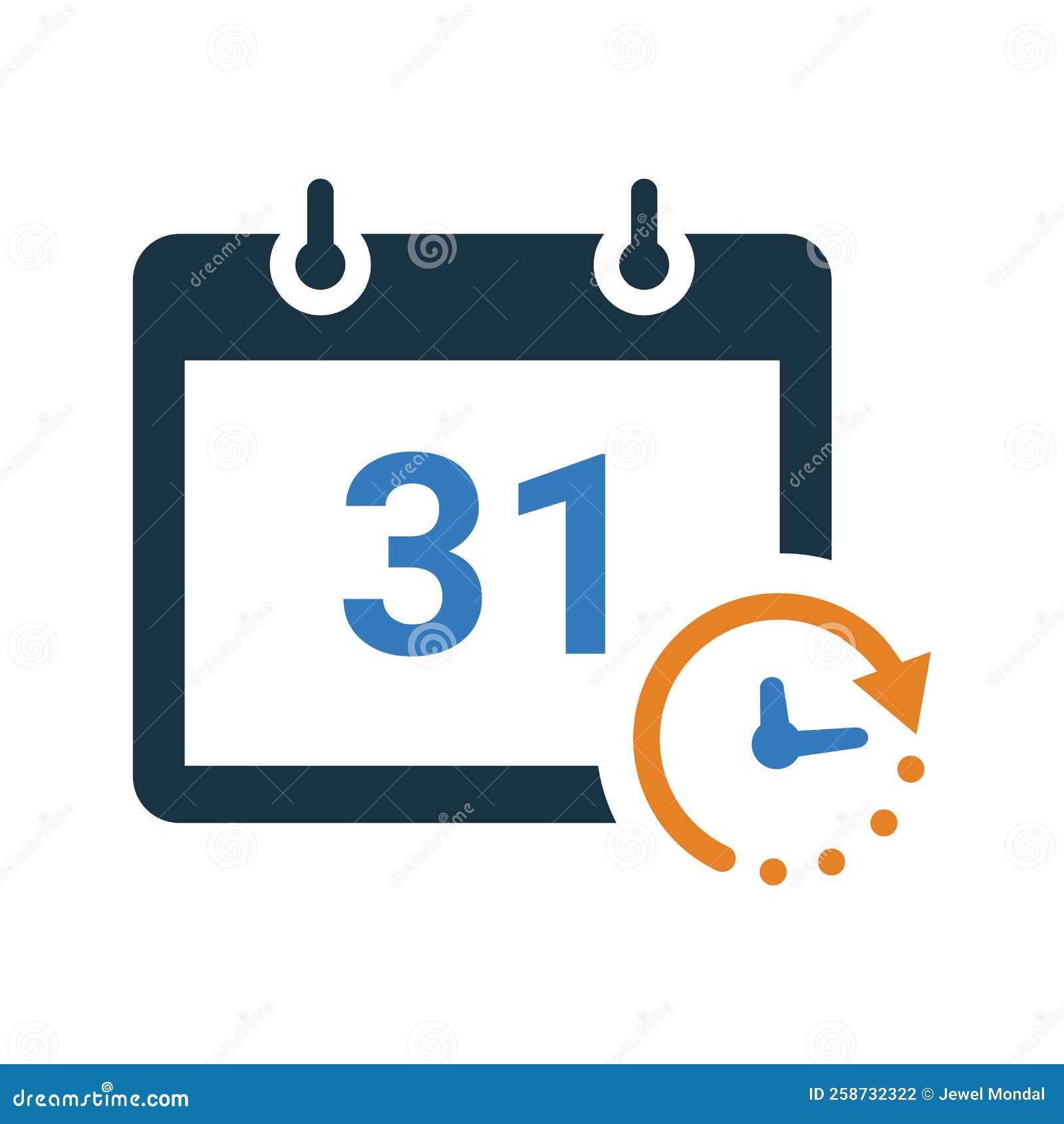 Timetable, Calendar, Date Icon. Editable Vector Graphics Stock ...