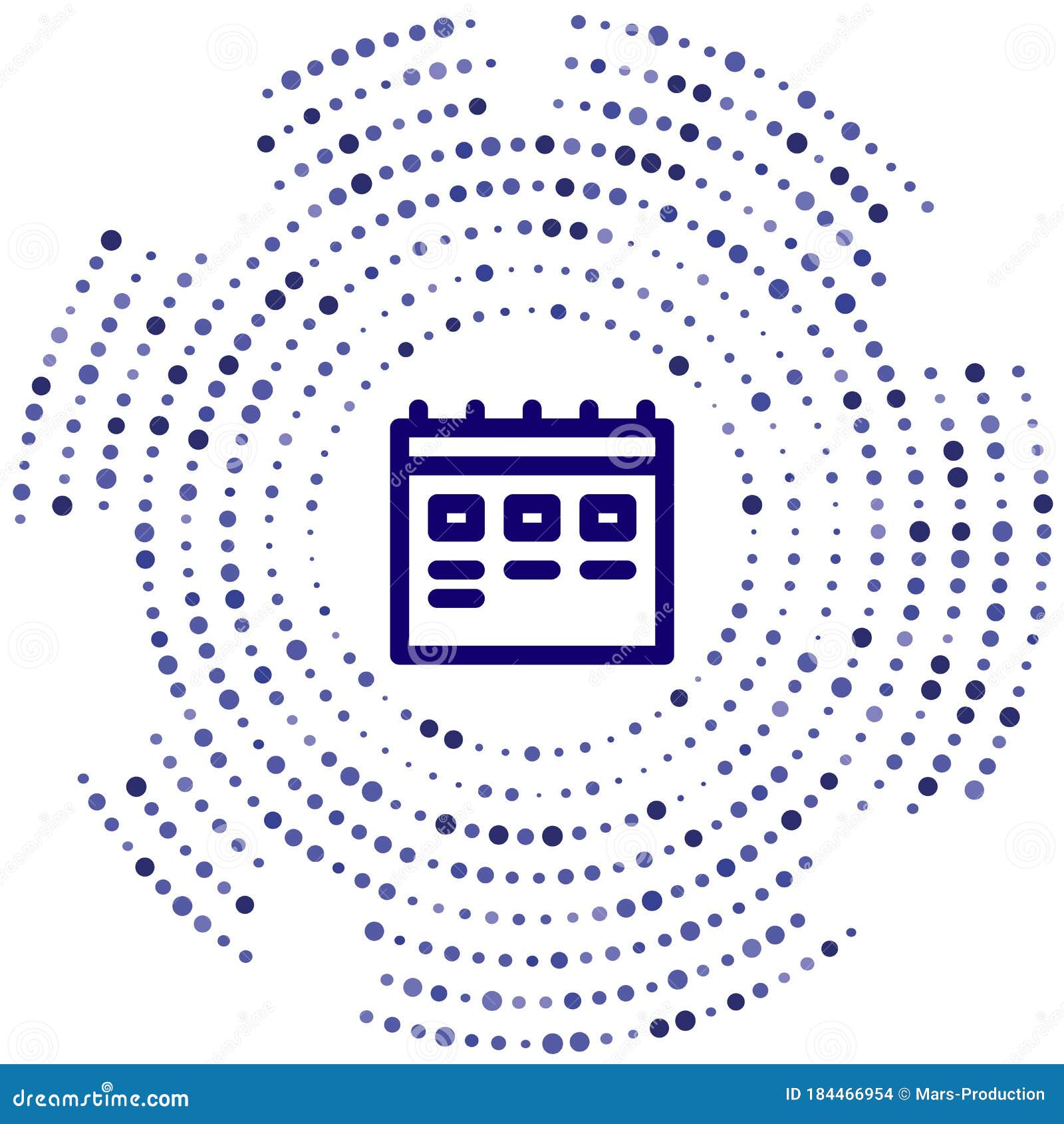 Timetable Vector Icon. Timetable Editable Stroke. Timetable Linear ...