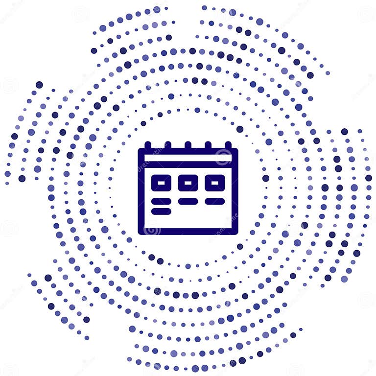 Timetable Vector Icon. Timetable Editable Stroke. Timetable Linear ...