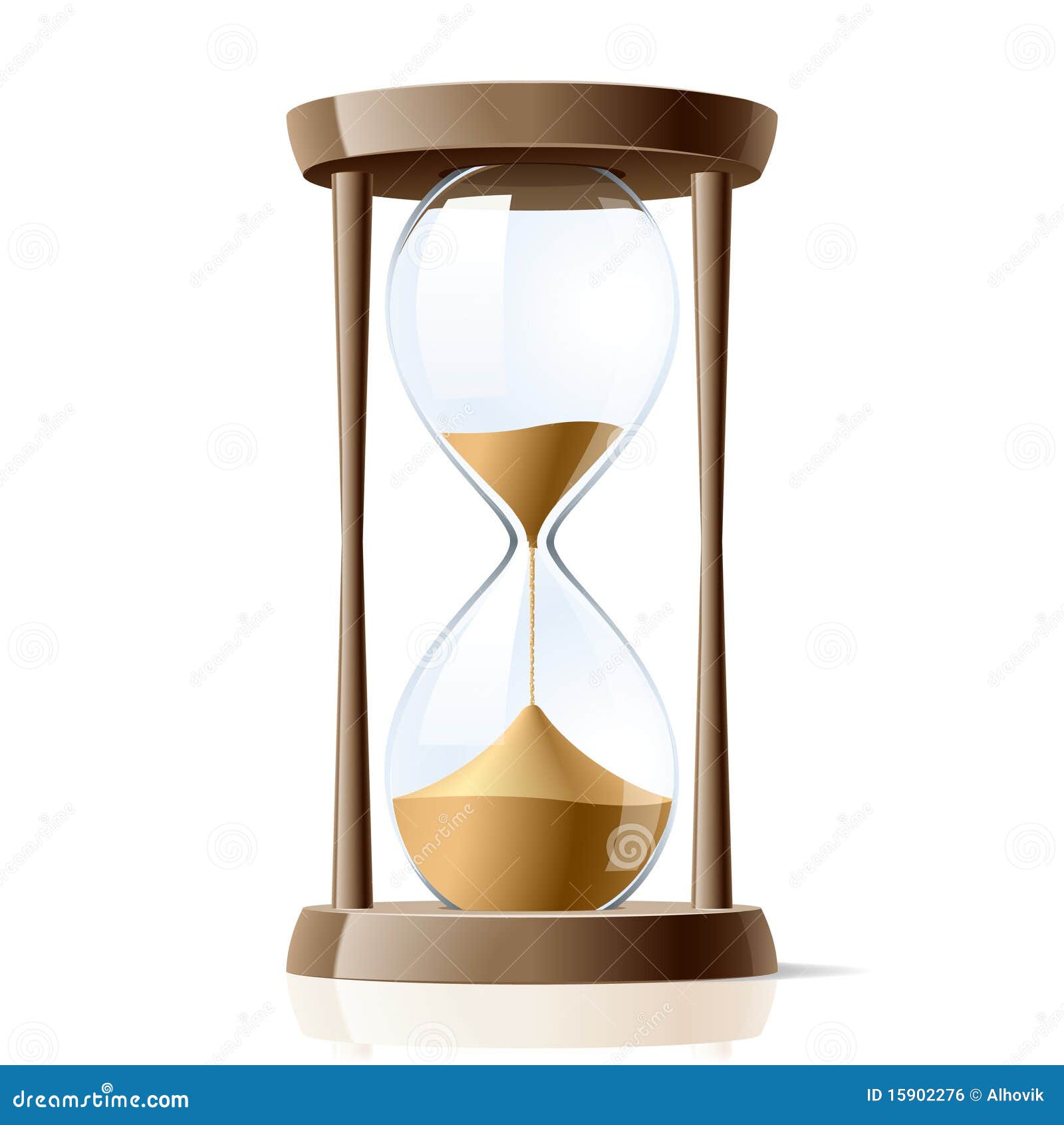 Timglas vektor illustrationer. Illustration av klocka - 15902276