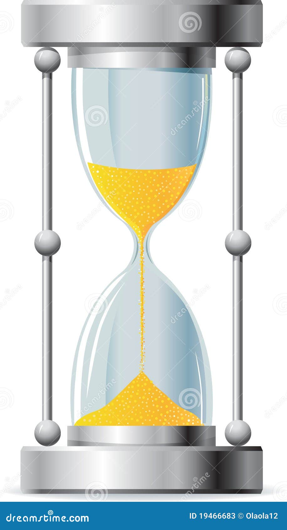 Timglas vektor illustrationer. Illustration av instrument - 19466683