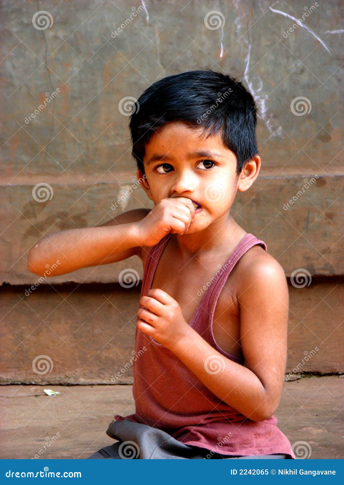 Timid Guy stock image. Image of fear, kids, hairstyle - 2242065