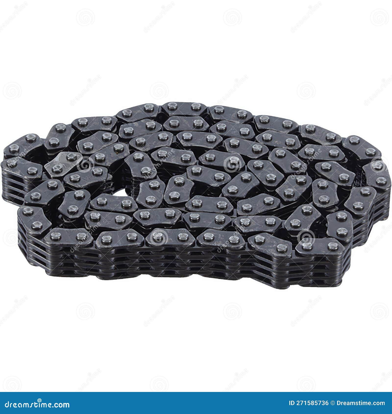 Timing Cam Chain for Motorcycle Internal Combustion Engine Stock Photo ...