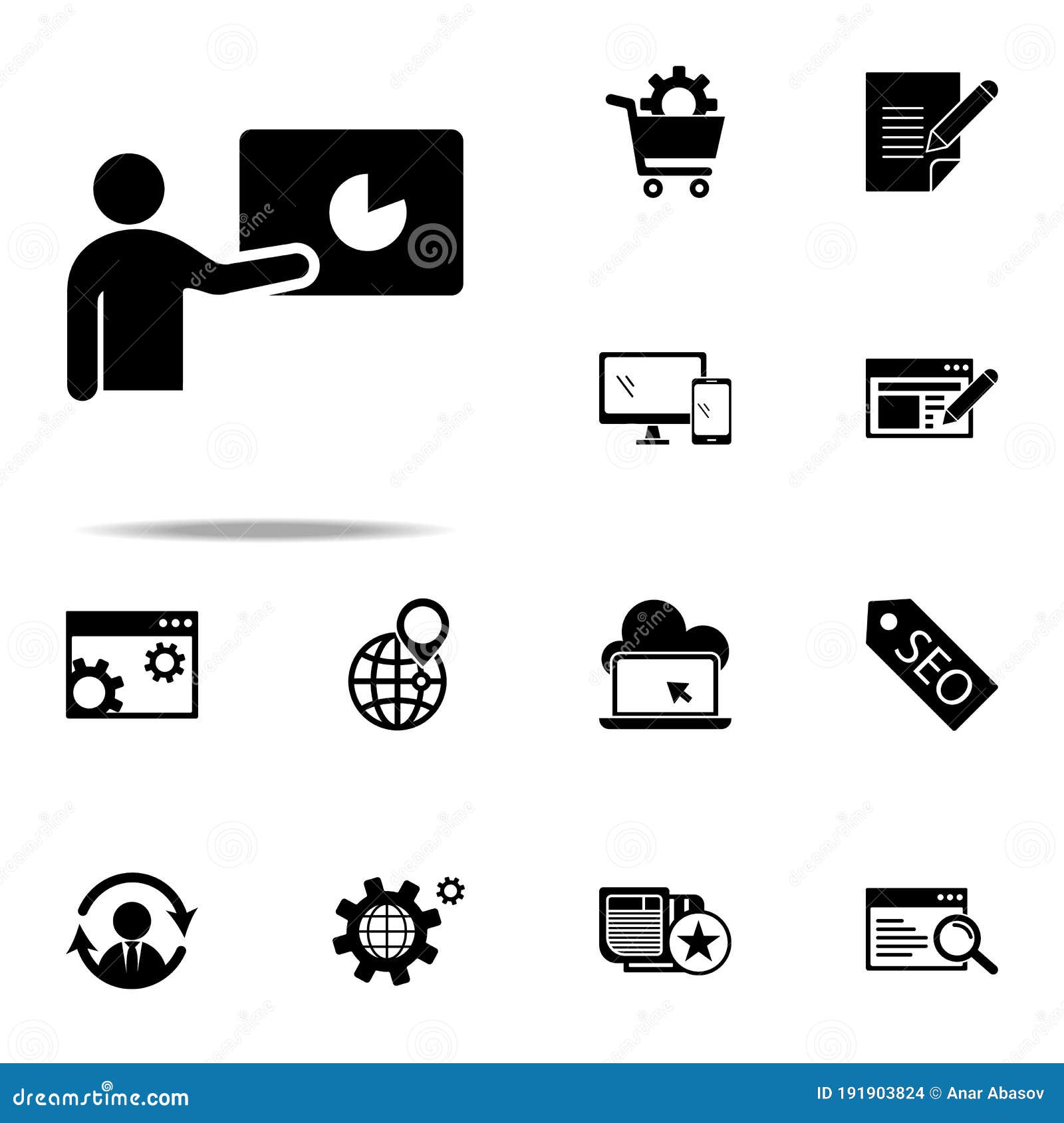 Timing of the Campaign Icon. Seo & Development Icons Universal Set for ...