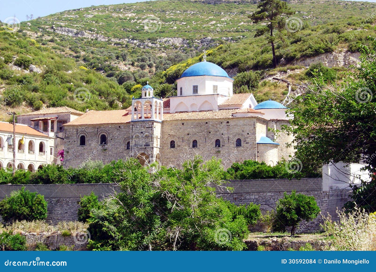 Timios stavros stock photo. Image of island, travel, greece - 30592084