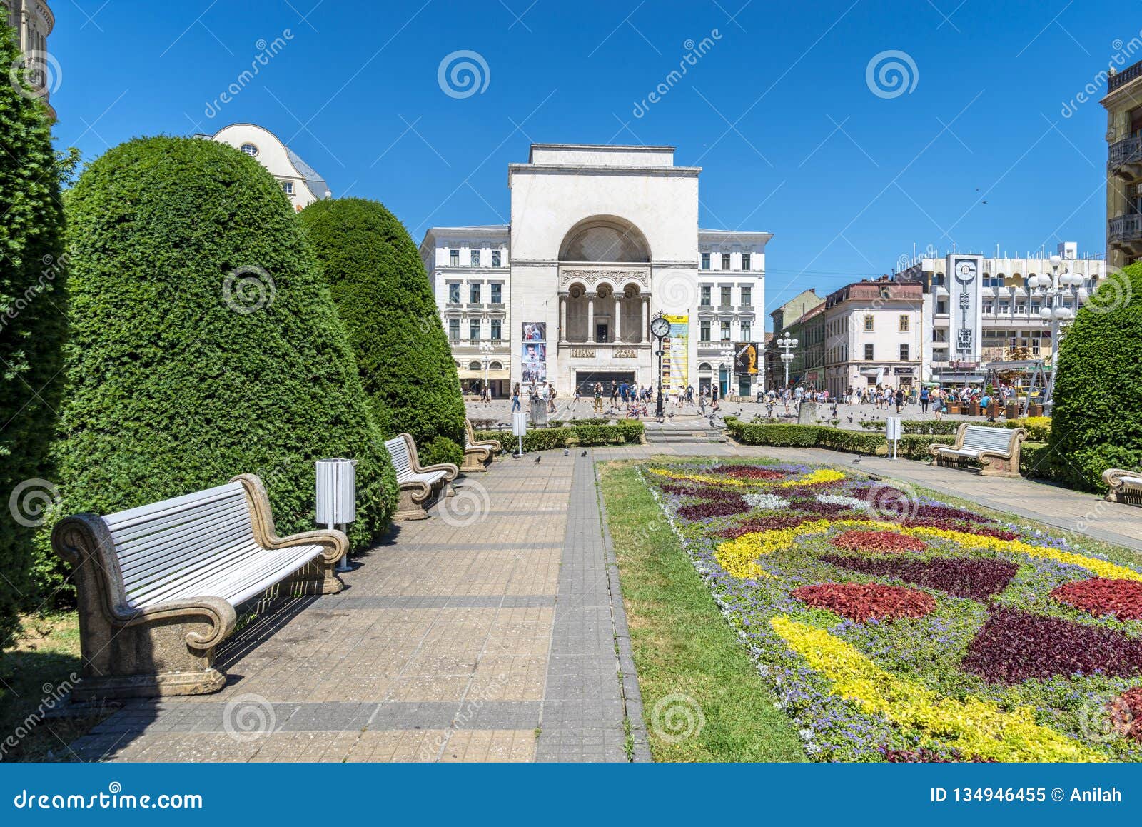 Timisoara Beautiful Town in Romania Editorial Image - Image of ...