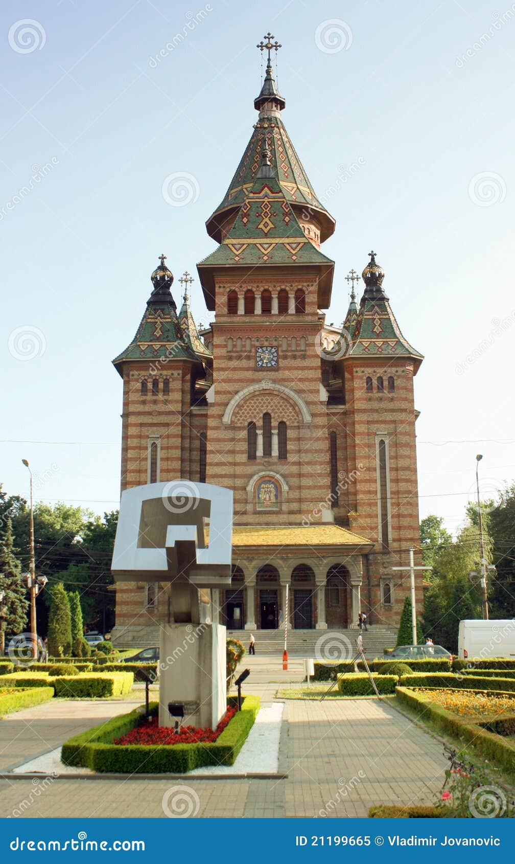 Timisoara cathedral editorial image. Image of religion - 21199665