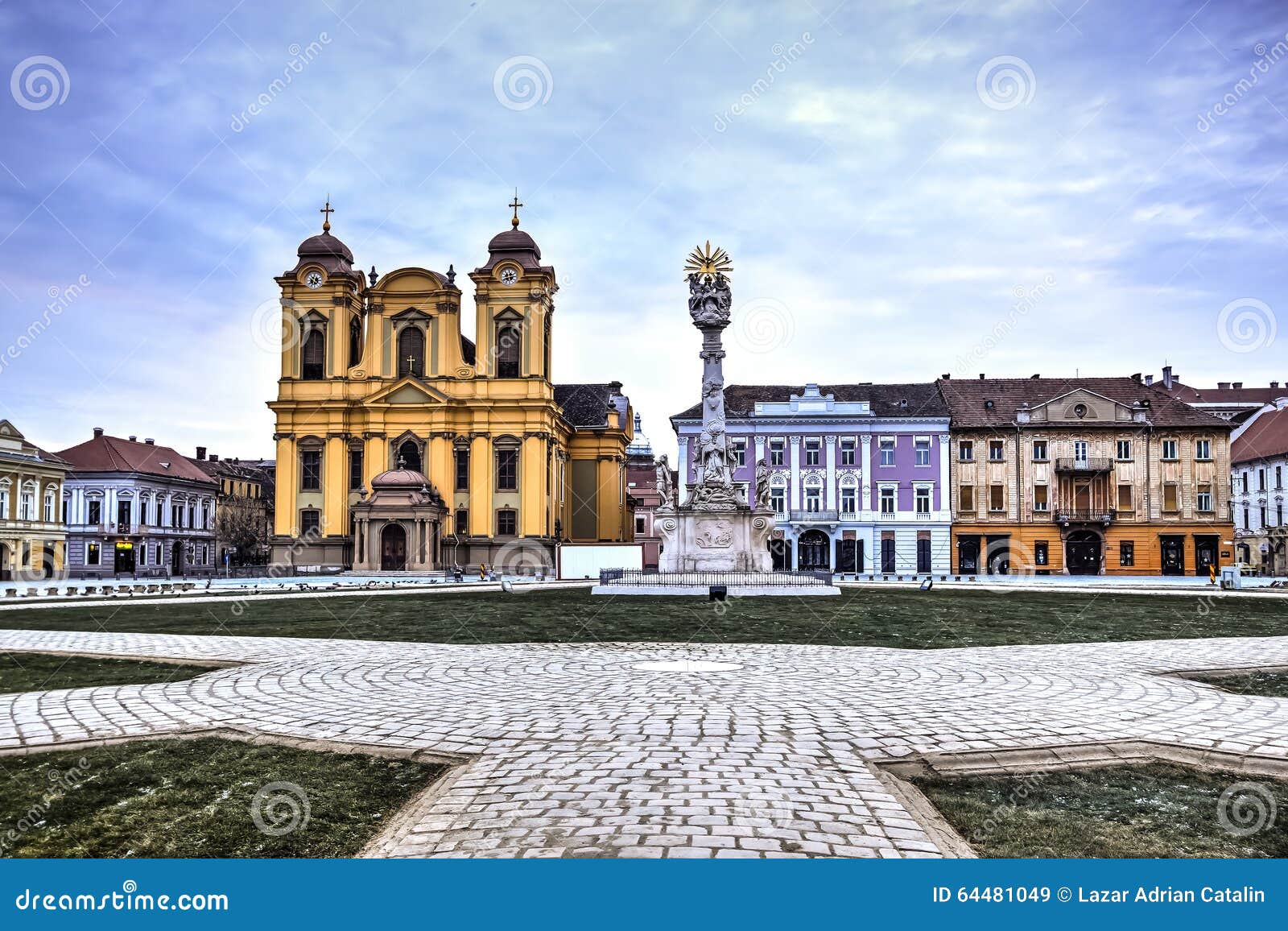 Timisoara city, Romania stock image. Image of europe - 64481049