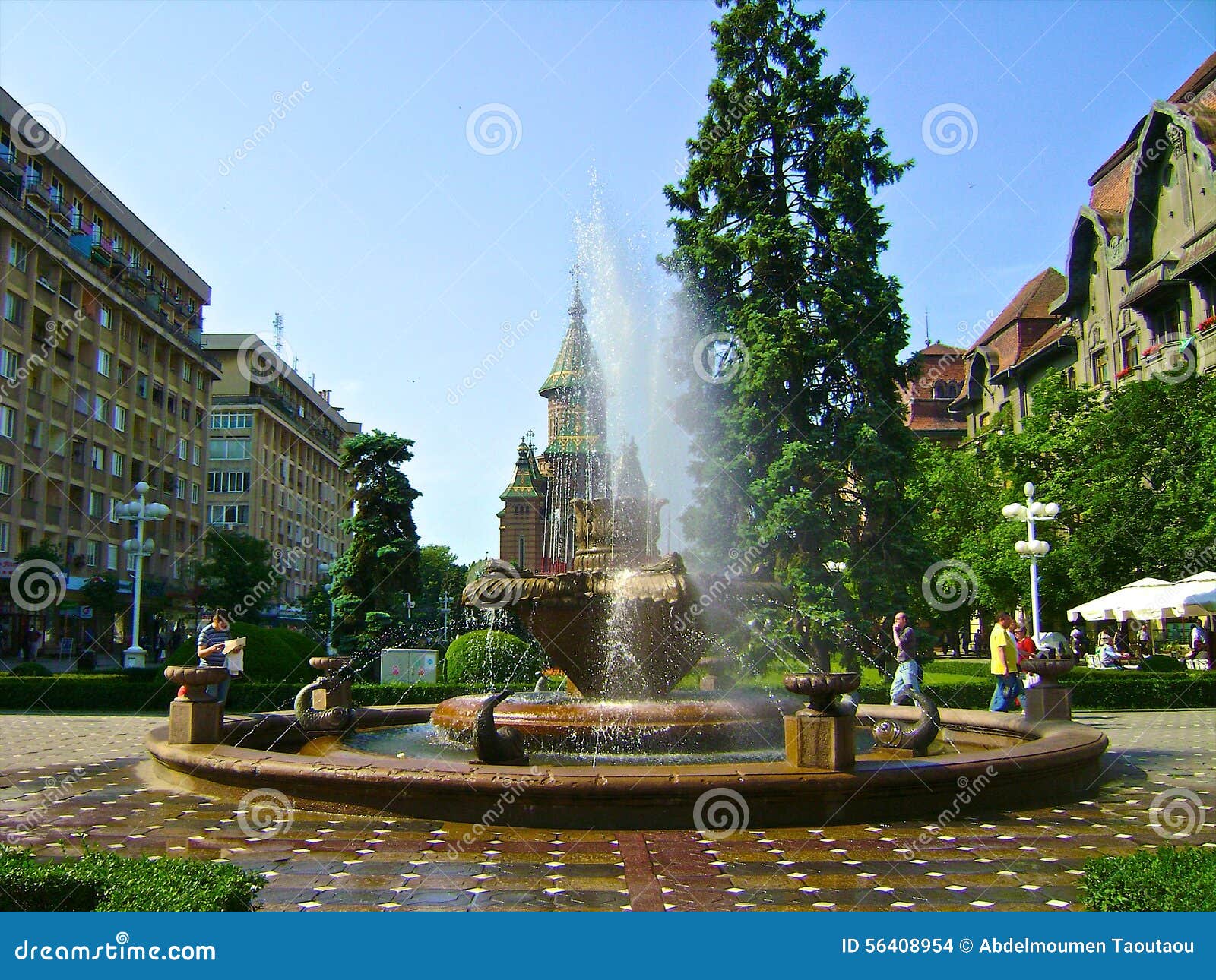 Timisoara editorial stock image. Image of fall, modern - 56408954