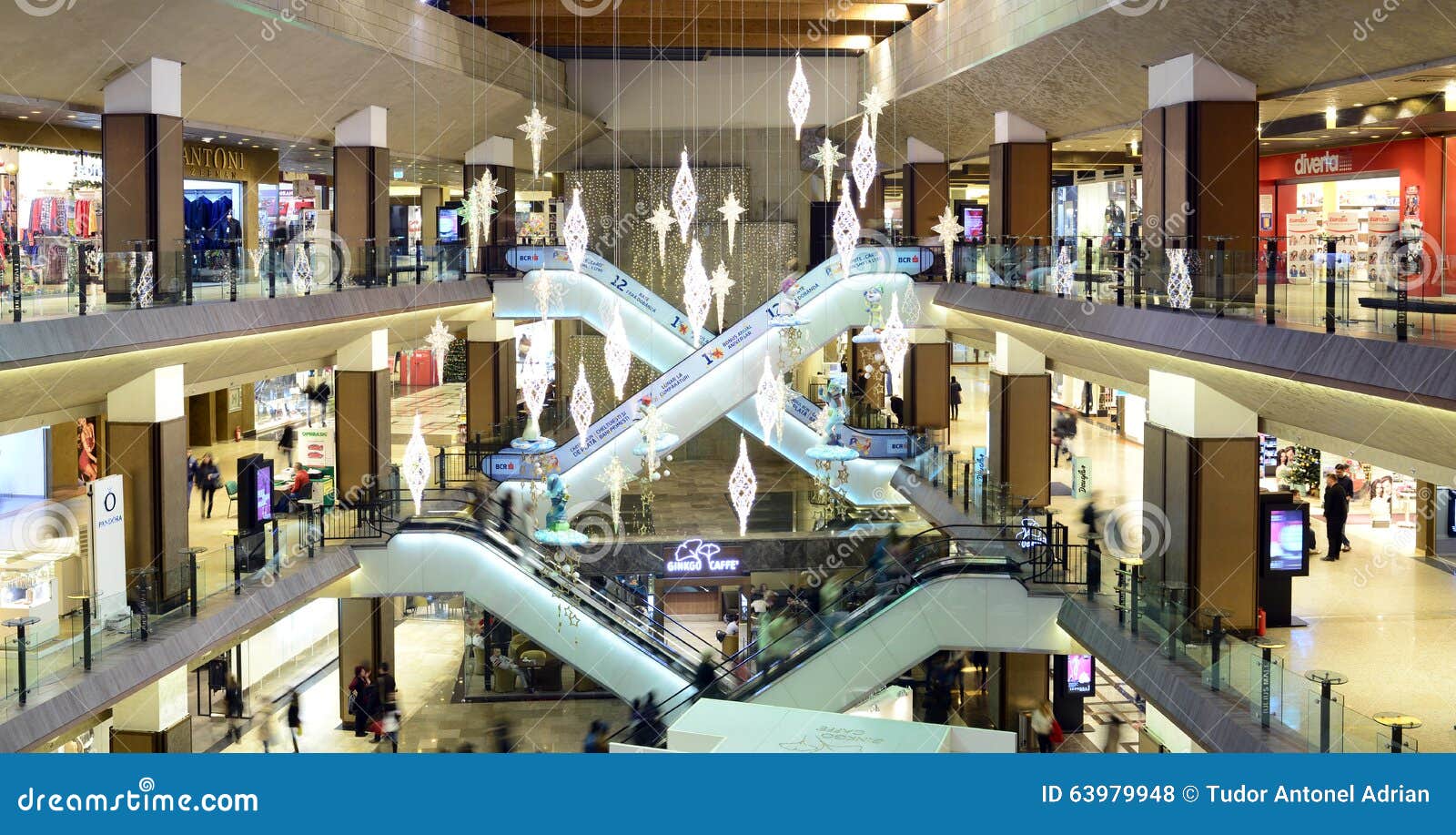 Timisoara mall editorial editorial stock photo. Image of architecture ...