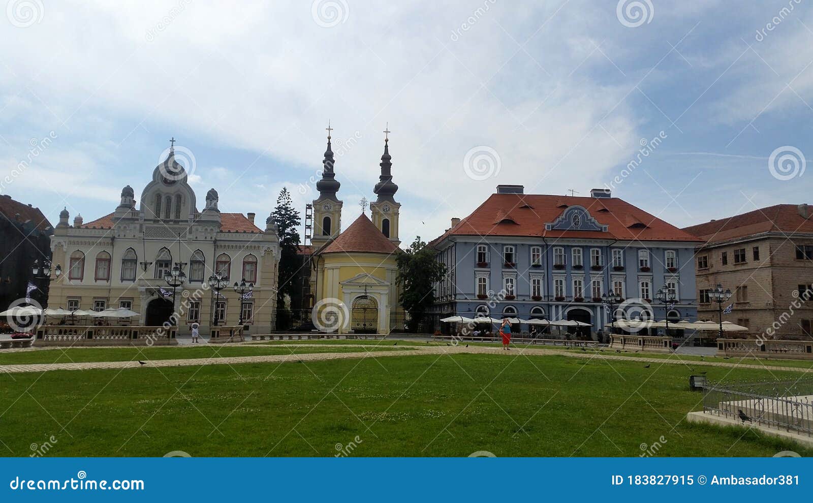 Union Square Unirii Square is the Main Square of Timisoara, Romania ...