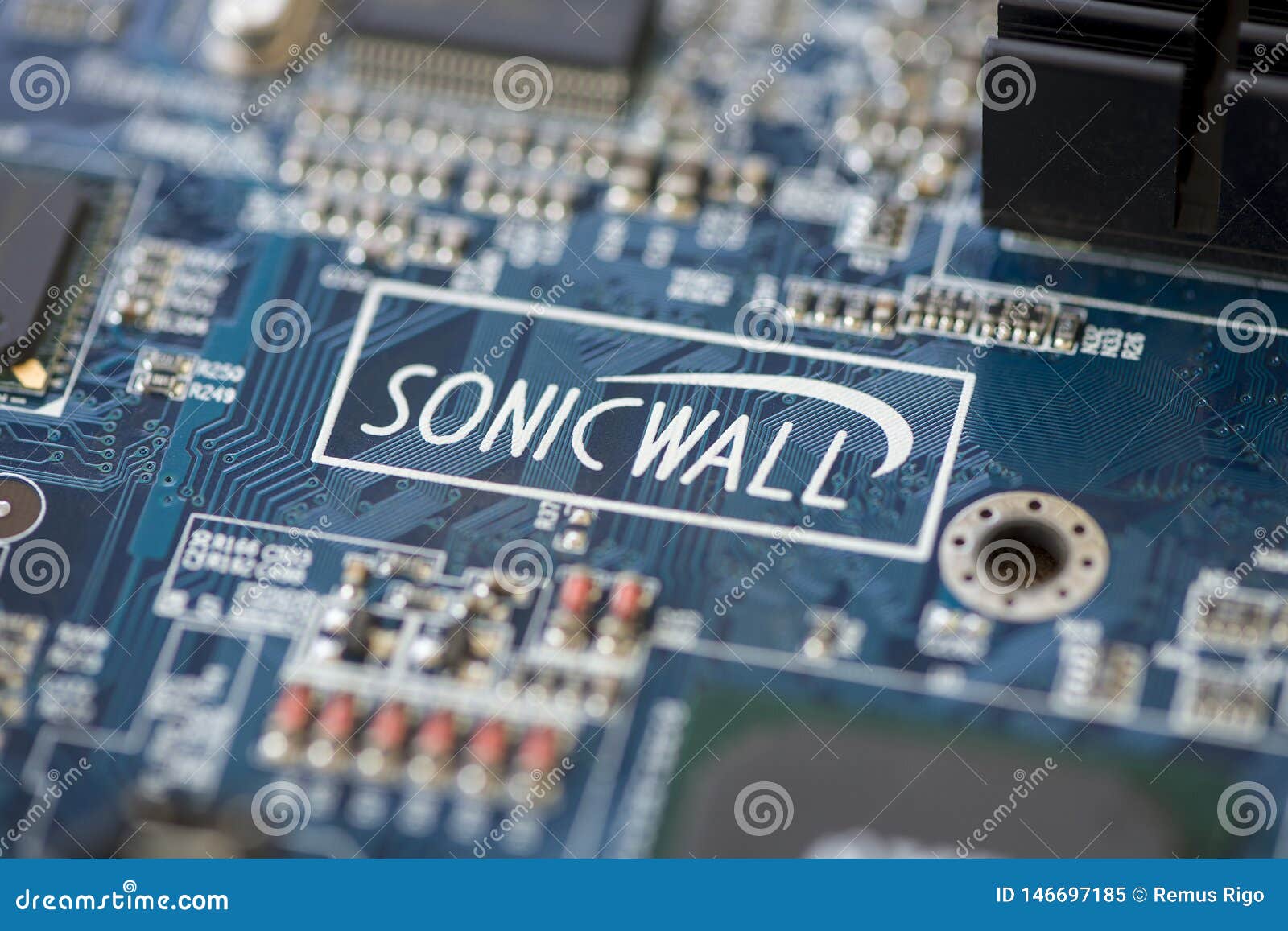Close-up of a Microprocessor Editorial Image - Image of technology ...